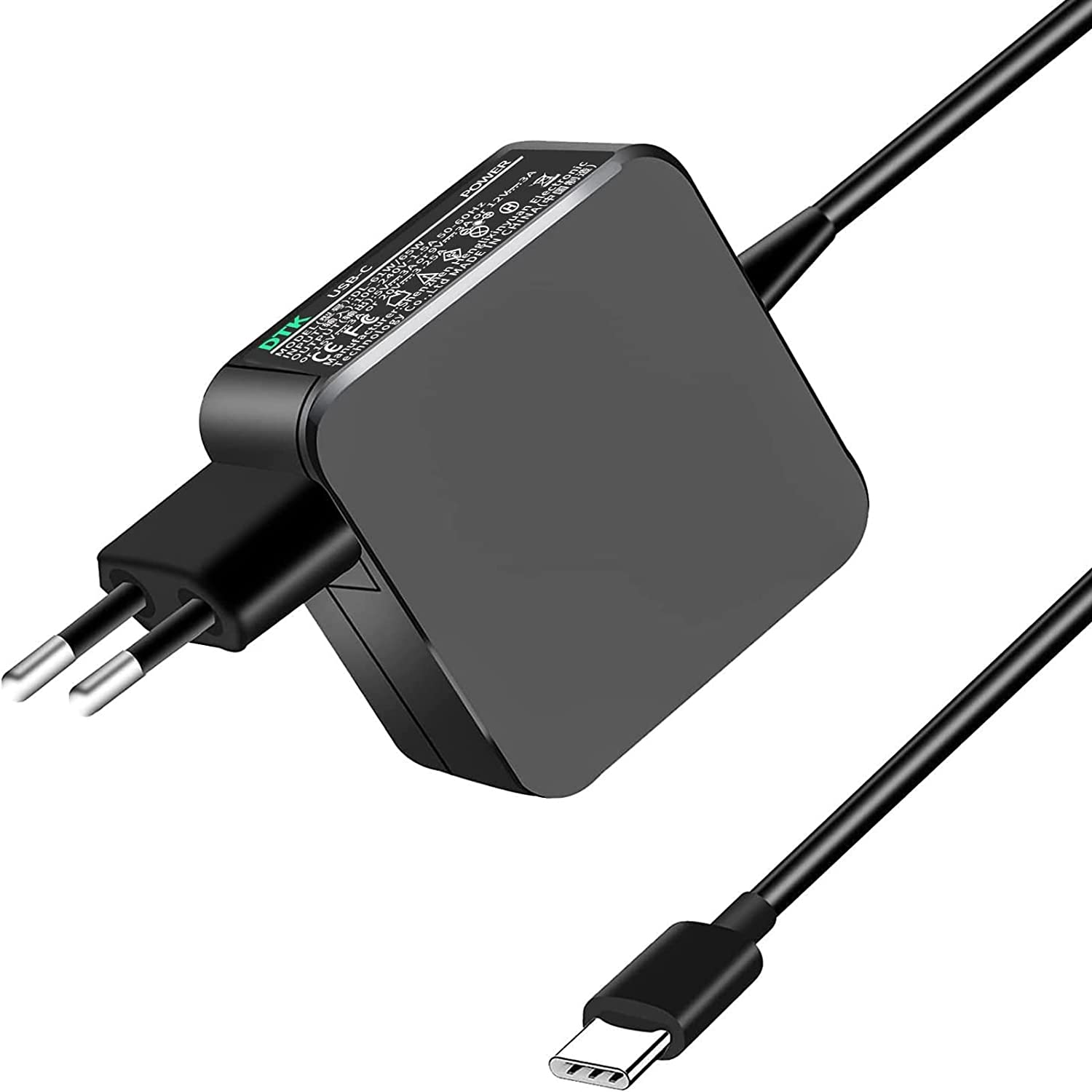 Universal Laddare Usb-C 65W / AC-adapter DTK
