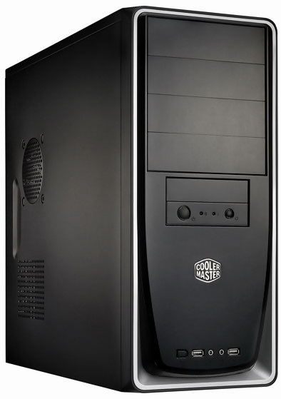 Cooler Master Elite 310, ATX, Svart/Grå